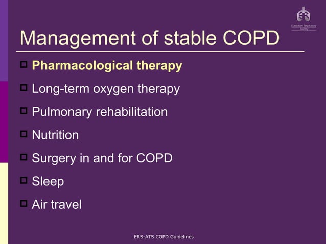 Ers Ats Copd Guidelines | PPT