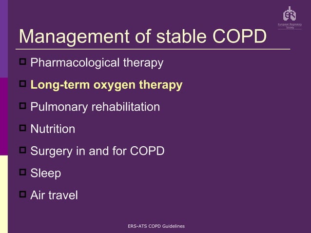 Ers Ats Copd Guidelines | PPT