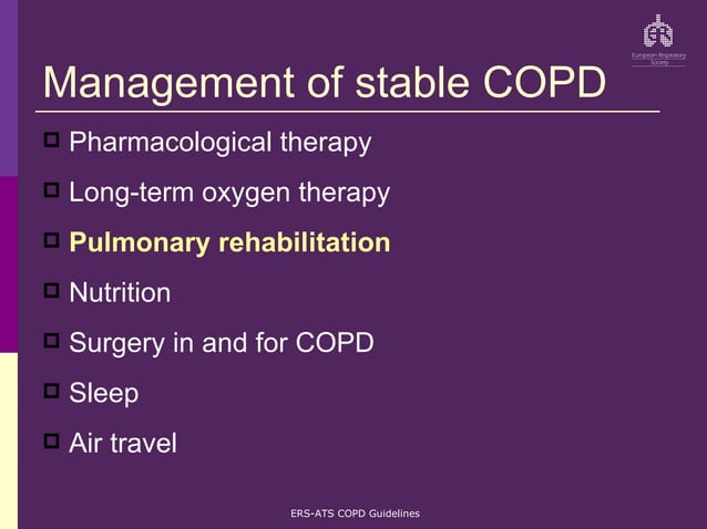 Ers Ats Copd Guidelines | PPT