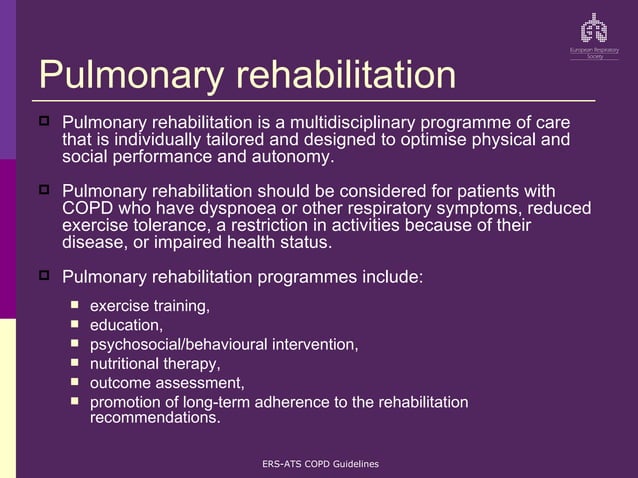 Ers Ats Copd Guidelines | PPT