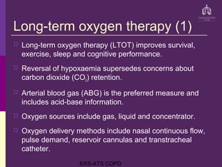 Ers ats copd guidelines | PPT