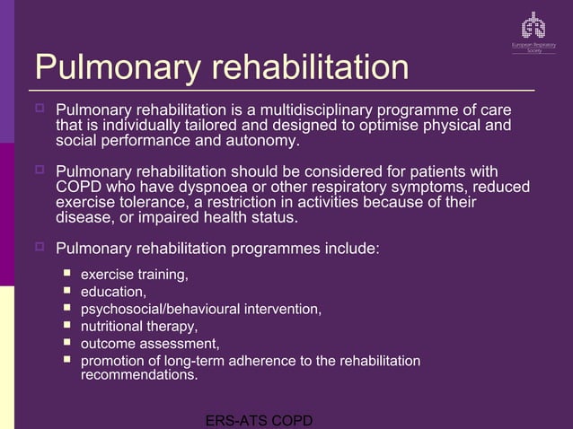Ers ats copd guidelines | PPT