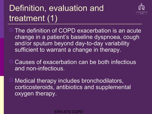 Ers ats copd guidelines | PPT