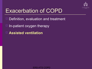 Ers ats copd guidelines | PPT