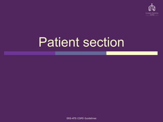 Ers ats copd guidelines | PPT