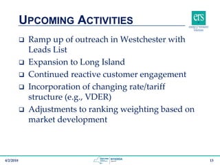 Charging Up End Users for Energy Storage: Who to Target? | PPT