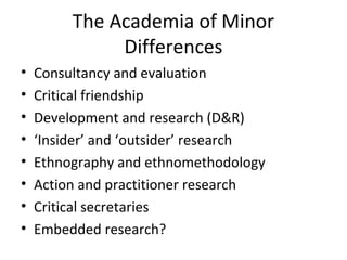 Embedded Research - seminar | PPT