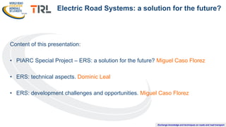 Electric Road Systems: a solution for the future? | PDF