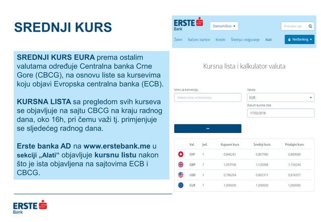 Erste - vodic za devizni kurs | PDF