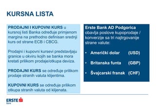 Erste - vodic za devizni kurs | PDF