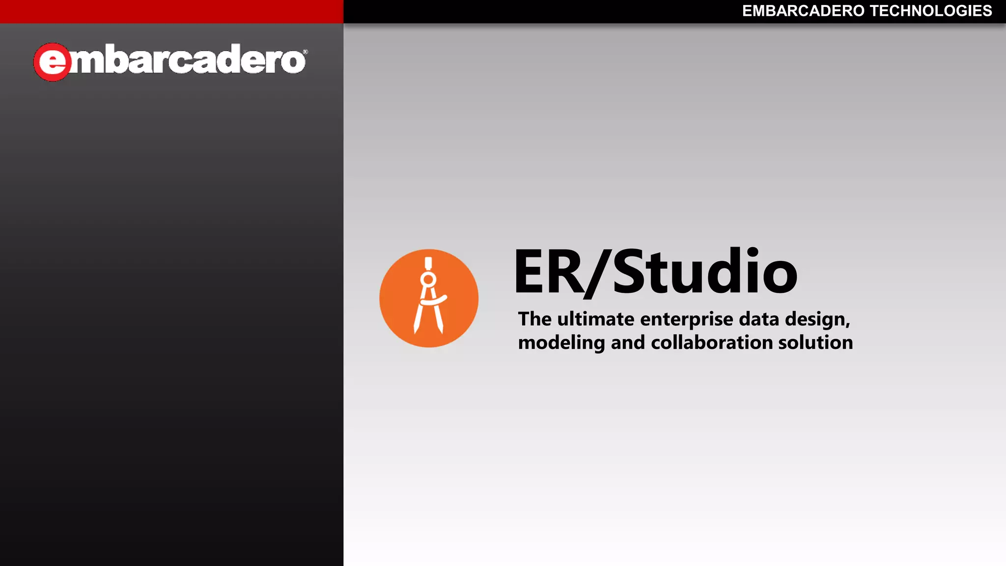 Embarcadero ER/Studio Enterprise Team Edition Overview | PDF
