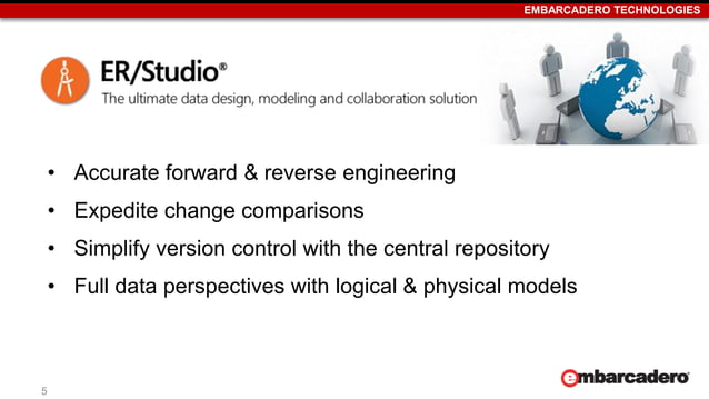 Embarcadero ER/Studio Enterprise Team Edition Overview | PDF