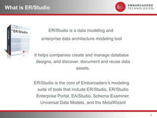 Database Tools - ER Studio Facts and Features | PPT