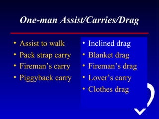 Emergency Rescue and Transfer | PPT