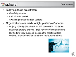 Attackers Vs. Defenders: Restoring the Equilibrium | PPTX