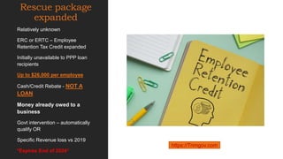 Trimgov.com Employee Retention Tax Credit 2023 Update Explained ...