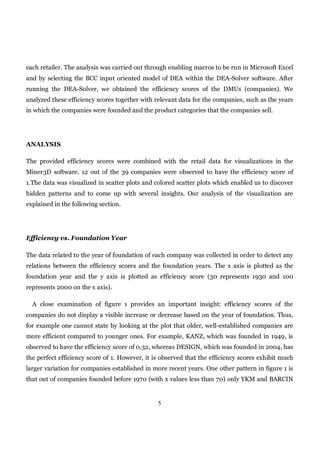 Benchmarking The Turkish Apparel Retail Industry Through Data Envelopment Analysis (Dea) And ...