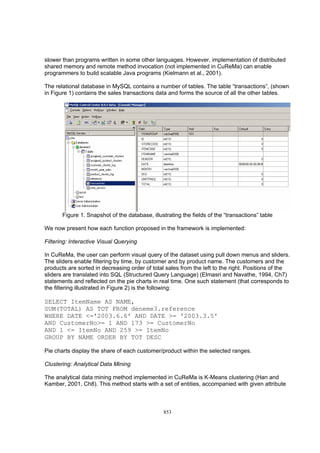 Visual and analytical mining of sales transaction data for production planning and marketing | PDF