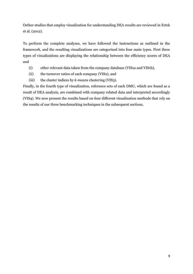 Industrial Benchmarking through Information Visualization and Data Envelopment Analysis: A New ...