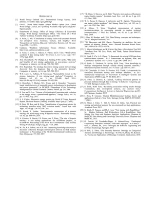 Text mining analysis of wind turbine accidents: An ontology-based framework | PDF