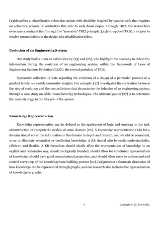 Encapsulating And Representing The Knowledge On The Evolution Of An Engineering System | PDF