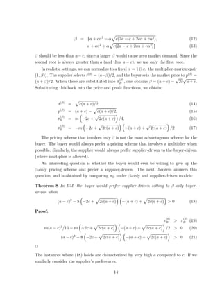 Supplier and Buyer Driven Channels in a Two-Stage Supply Chain | PDF