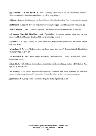 A Tutorial On Crossdocking | PDF | Logistics and Transportation Industry | Industries