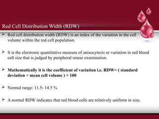 THE PRESENTATION ON ERTHROCYTE INDICES.pptx