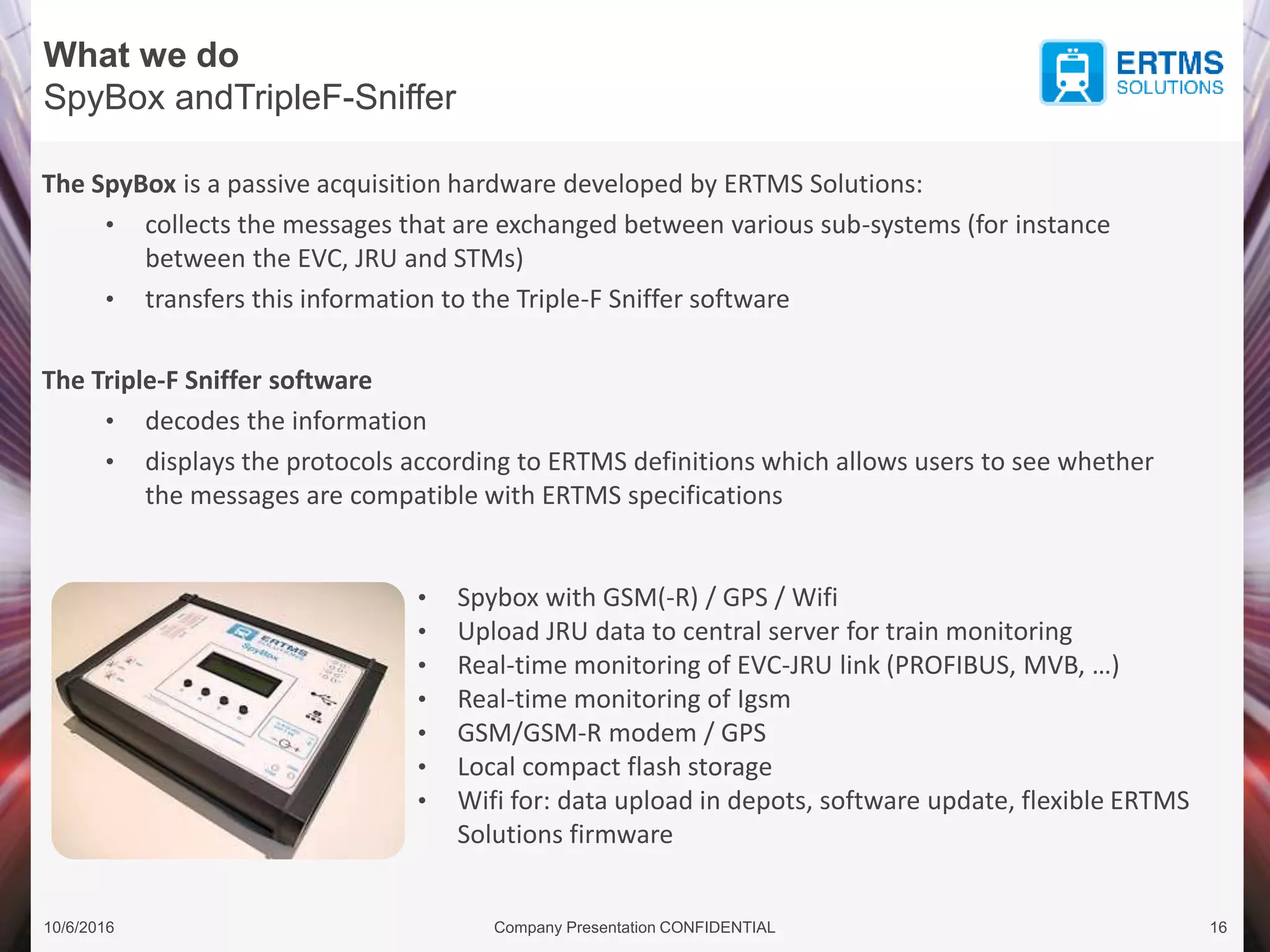 ERTMS Solutions general company presentation | PPTX
