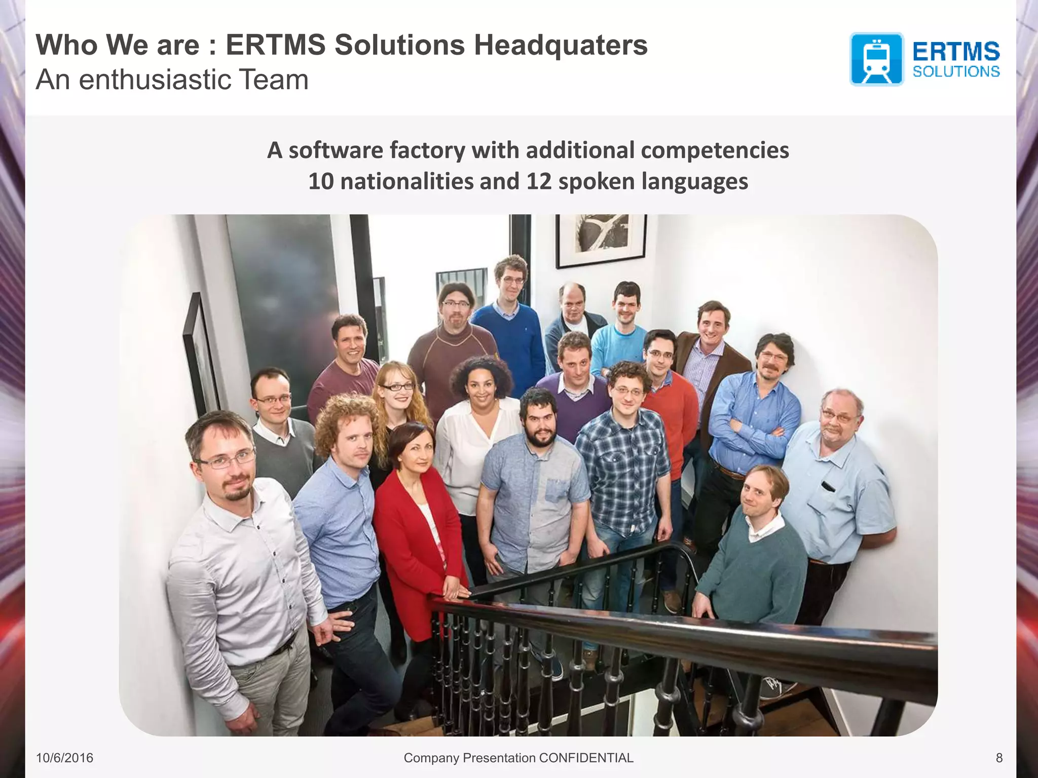 ERTMS Solutions general company presentation | PPTX