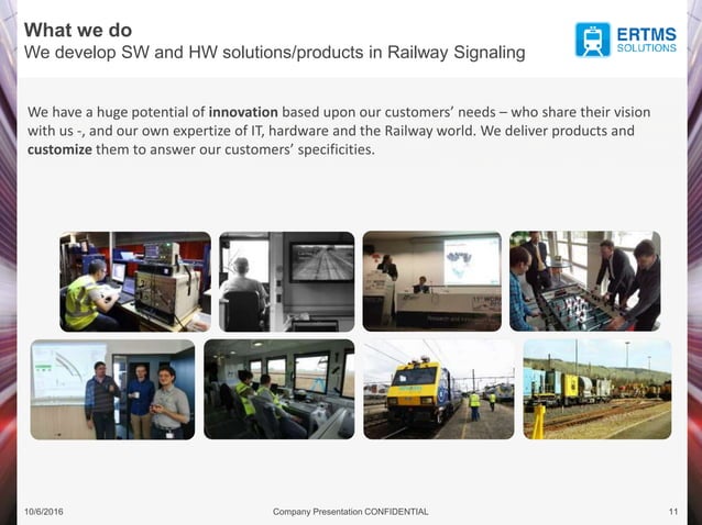 ERTMS Solutions general company presentation | PPTX