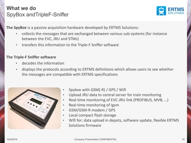 ERTMS Solutions general company presentation | PPTX