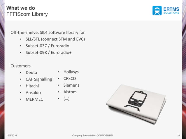 ERTMS Solutions general company presentation | PPTX
