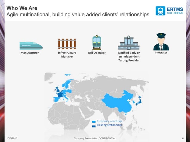 ERTMS Solutions general company presentation | PPTX