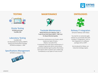 ERTMS Solutions Success Stories 2019 | PDF