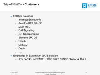 ERTMS Solutions TripleF-Sniffer | PPT