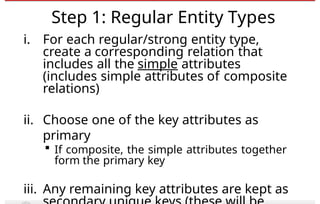 Entity Relationship TO SCHEMA MAPPING (1).pptx