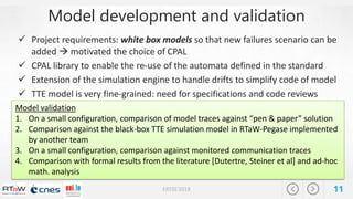 Simulation-Based Fault Injection as a Verification Oracle for the Engineering of Time-Triggered ...