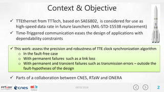 Simulation-Based Fault Injection as a Verification Oracle for the Engineering of Time-Triggered ...