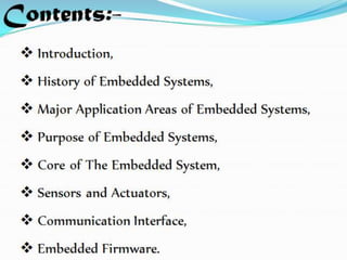 Embedded System Real Time Operating System (ERTS) I unit by vijay | PPTX