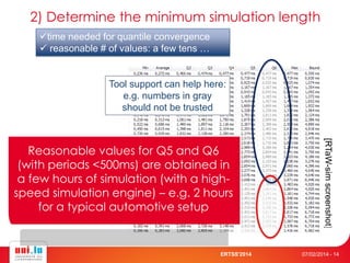 Timing verification of automotive communication architecture using quantile estimation | PDF ...
