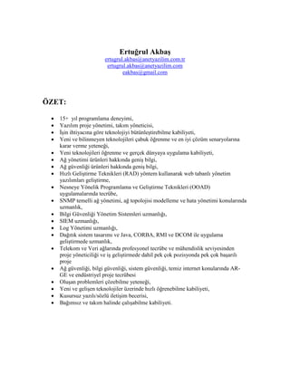 Ertugrul akbas | PDF