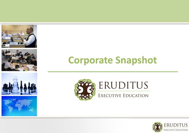Eruditus Corporate Snapshot V1280912 | PPT