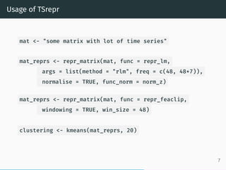Time series representations for better data mining | PPT