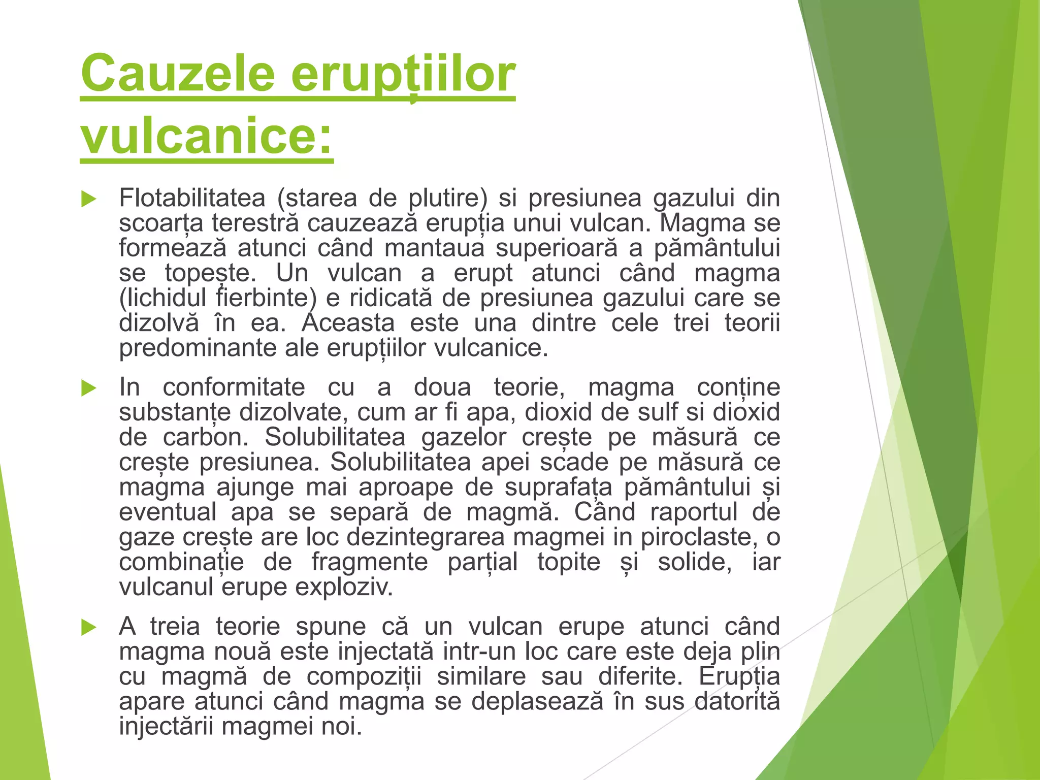 Eruptii vulcanice | PPTX
