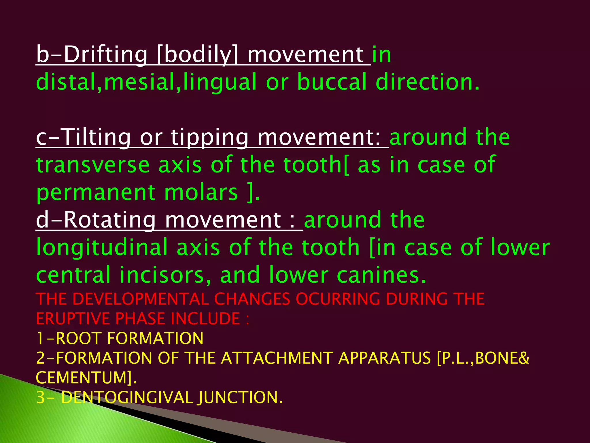 Eruption of teeth ( Hesham Dameer ) | PPTX