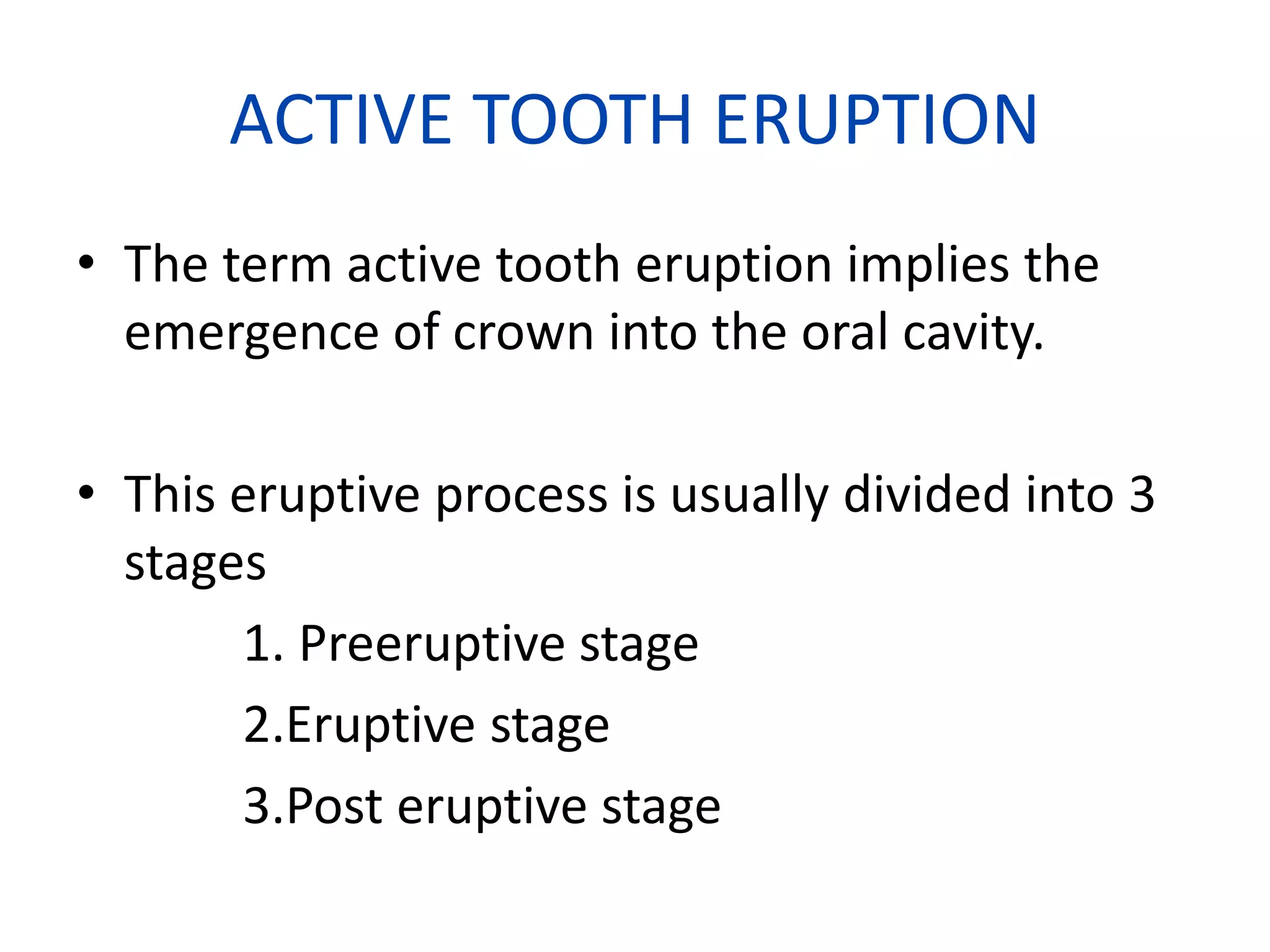 Deciduous and permanent teeth Eruption time and shedding | PPTX