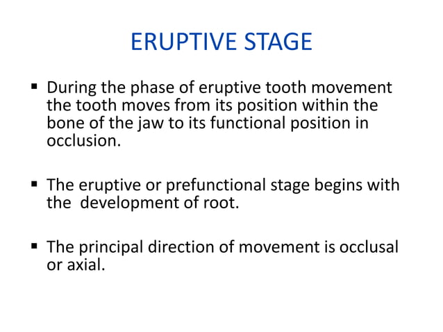 Deciduous and permanent teeth Eruption time and shedding | PPTX