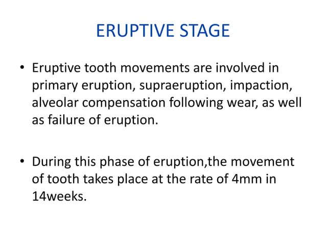 Deciduous and permanent teeth Eruption time and shedding | PPTX