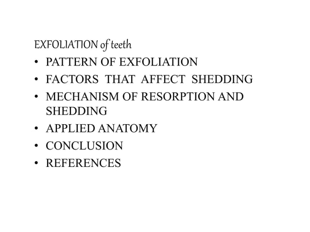 Deciduous and permanent teeth Eruption time and shedding | PPTX